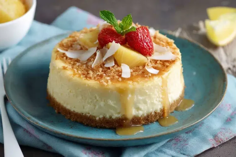 Piña Colada Cheesecake