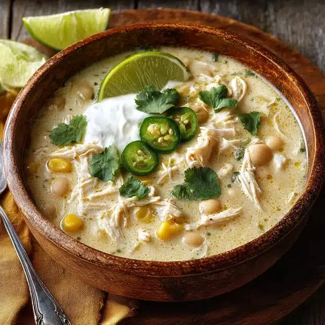 Creamy White Chicken Chili Rich and Flavorful Delight
